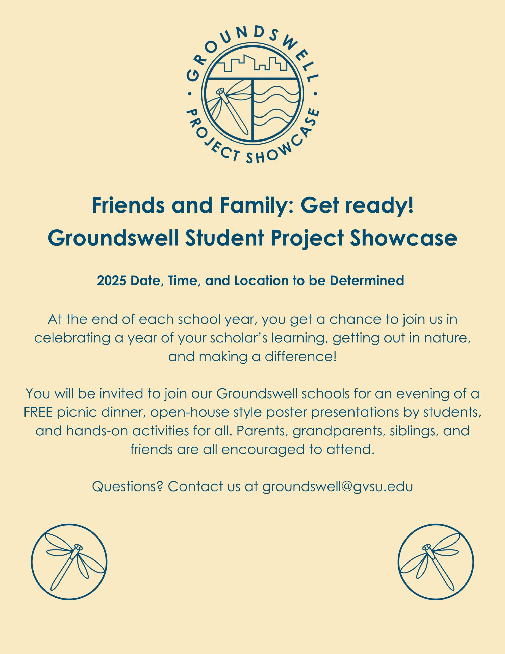 Student Project Showcase - Groundswell Stewardship Initiative - Grand Valley State University